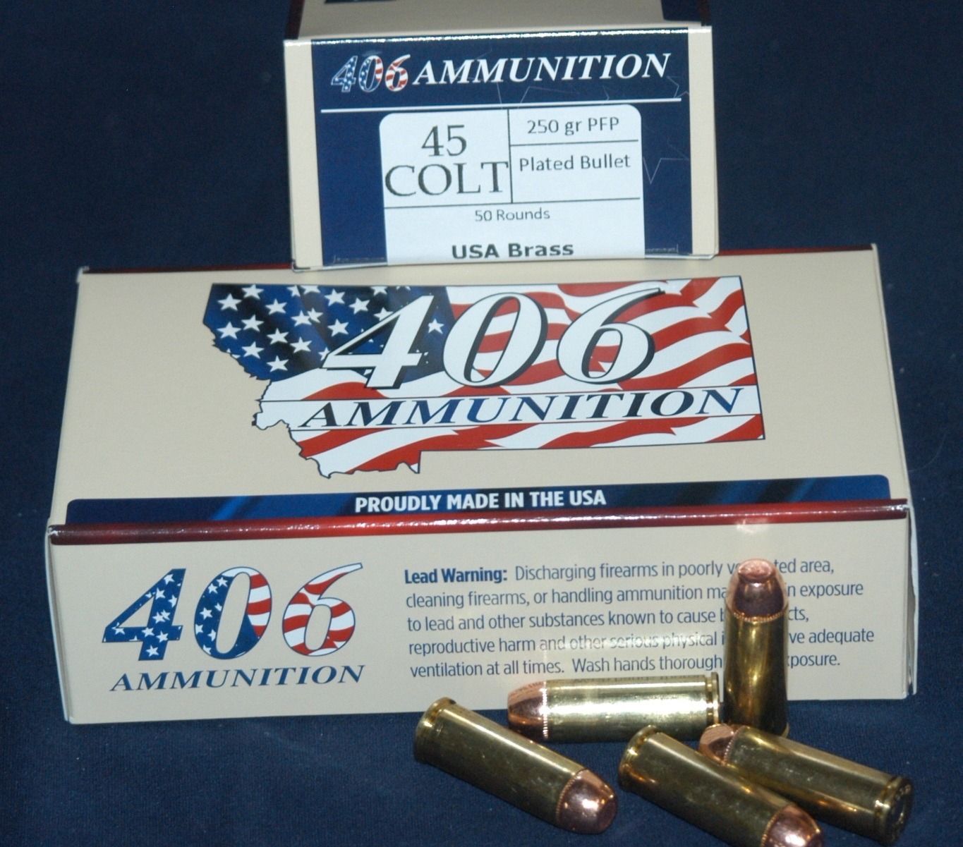 45 LONG COLT 250gr Plated Flat Point - The Ammo Store | Online Shop ...