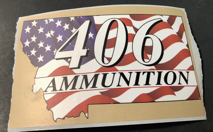 406 LOGO Sticker
